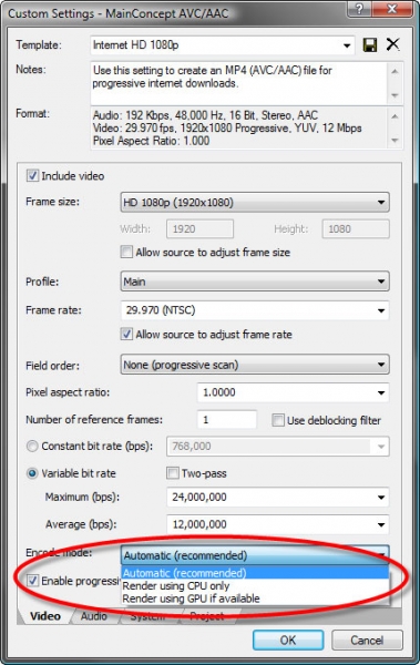 Sony Vegas 8.0 An error occurred while creating the media file - Techyv.com